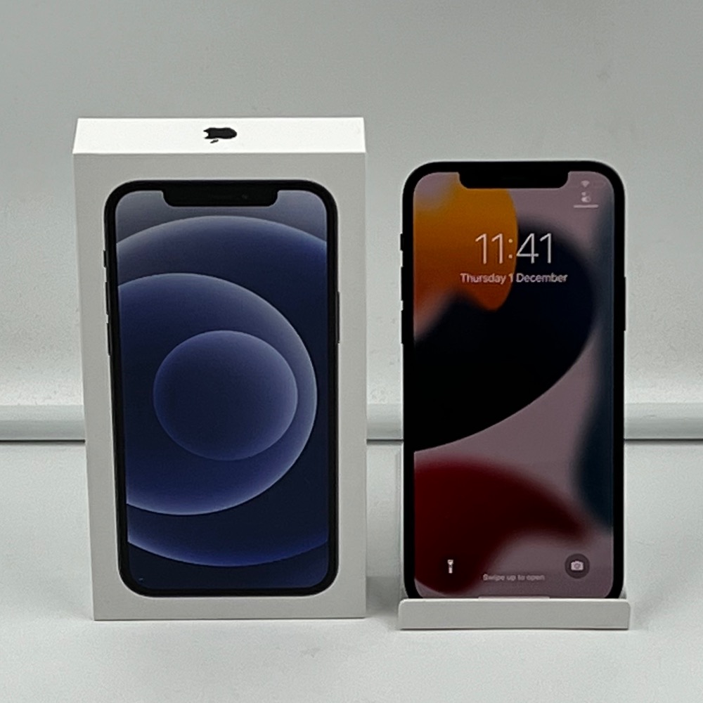 Pre-owned APPLE IPHONE 12 A2403 - / UNLOCKED 64GB BLACK - Own4Less